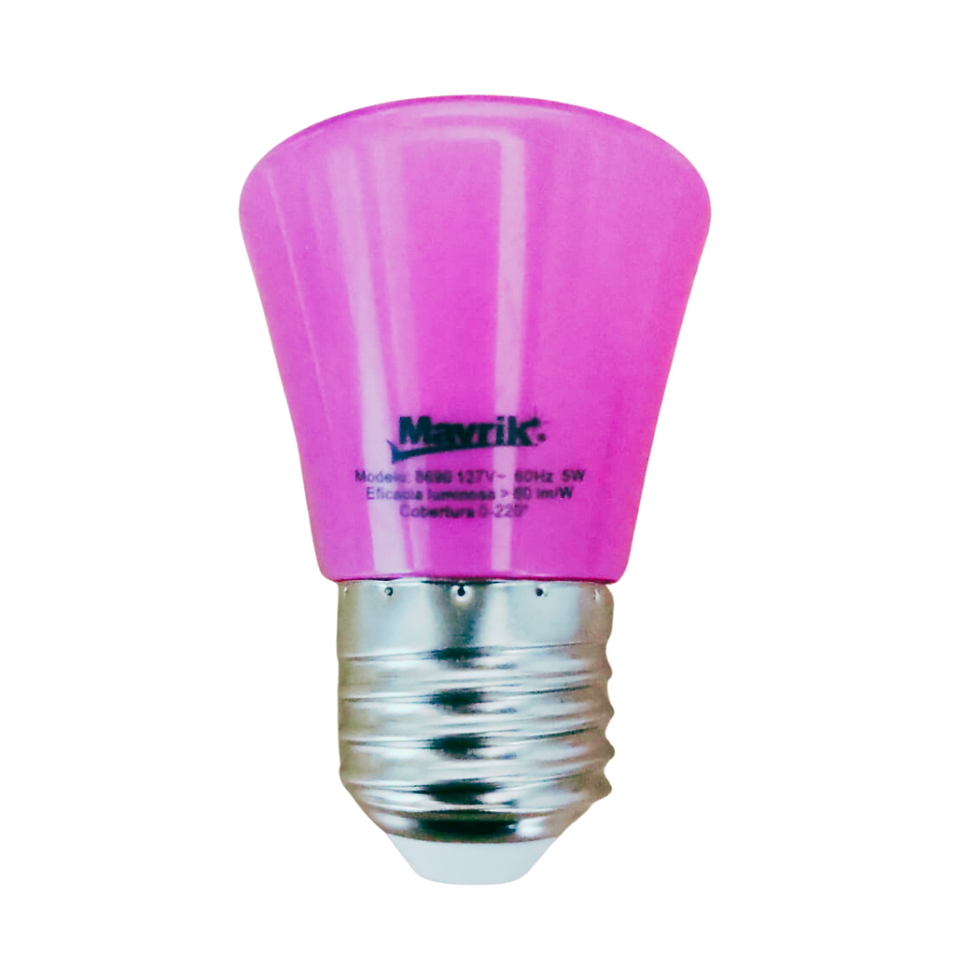 FOCO ADIR LED 5W MORADO | ELÉCTRICA 5 BALMEX