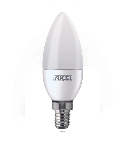 FOCO AKSI LED VELA 5W LUZ BLANCA E12 | ELÉCTRICA 5 BALMEX