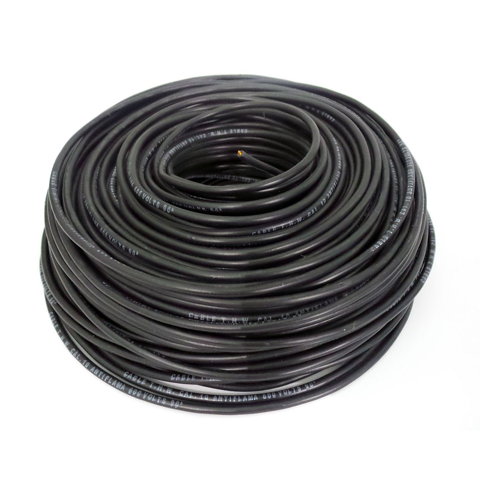 CABLE SAGA CAL.14 NEGRO | ELÉCTRICA 5 BALMEX