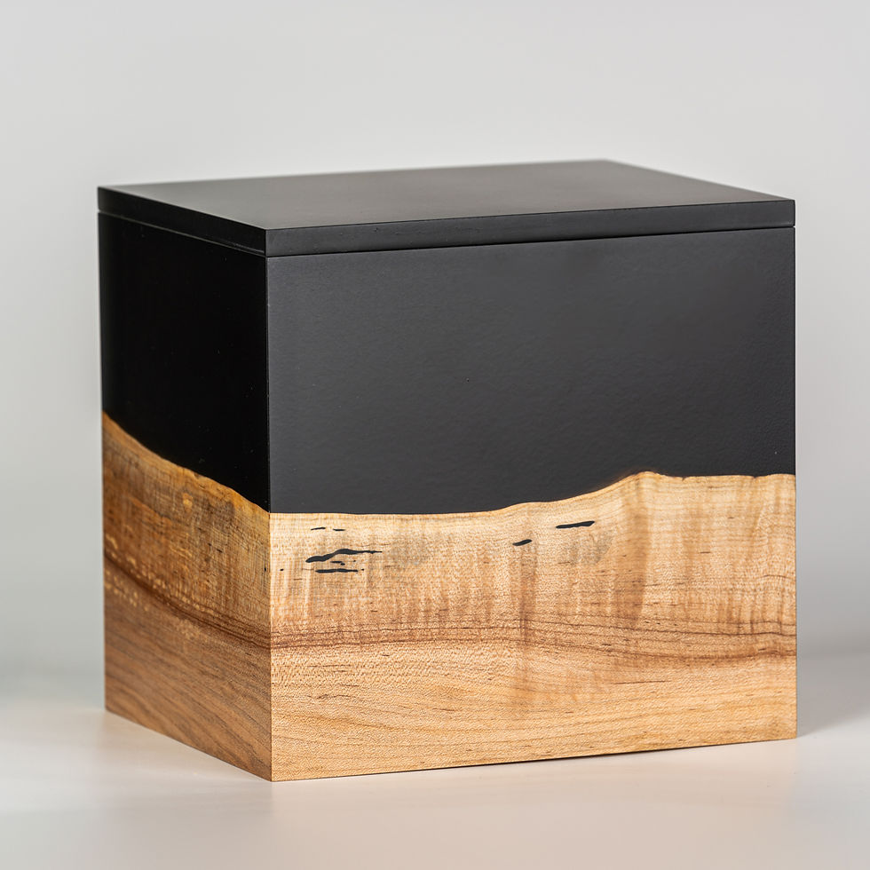 The Eternal Embrace Companion Wood Urn in Maple - Urn 4 of 4 | The ...