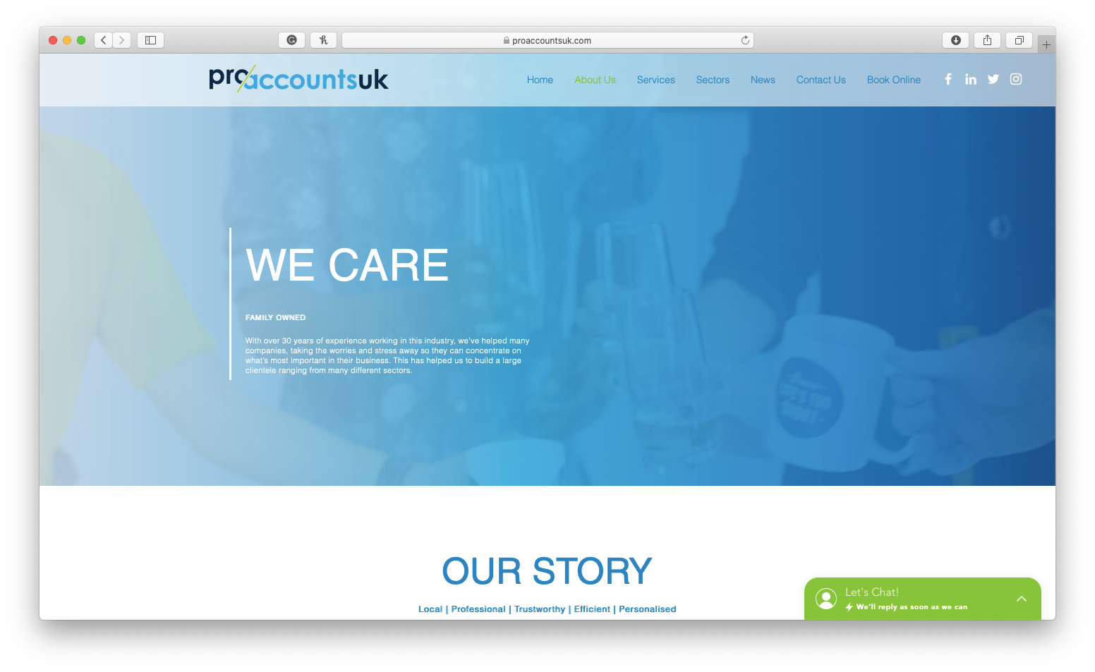 Our Company | Proaccountsuk