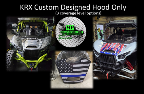 Custom KRX Hood Wrap (3 coverage options) | Murray Powersports