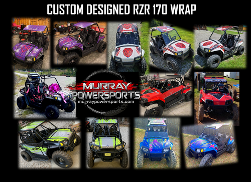 Custom RZR 170 Wrap | Murray Powersports