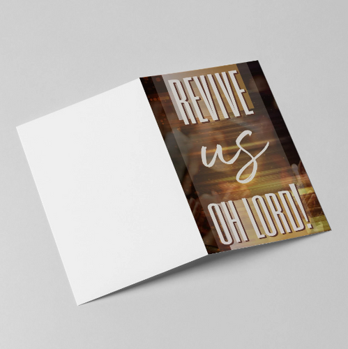 Revival Church Bulletin | Drea's Design Trove