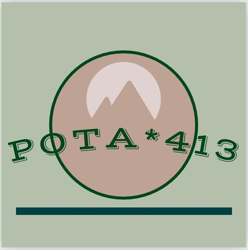 POTA*413 Square Sticker | Pota413