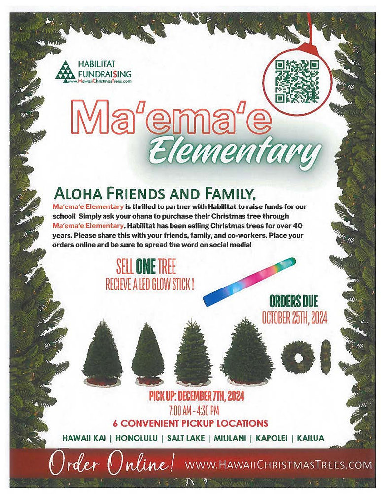 It's time to place your order for Christmas trees