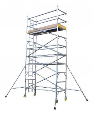 2.2M PLATFORM HEIGHT ALLOY TOWER (7') 2 widths | Norfolk Plant Hire