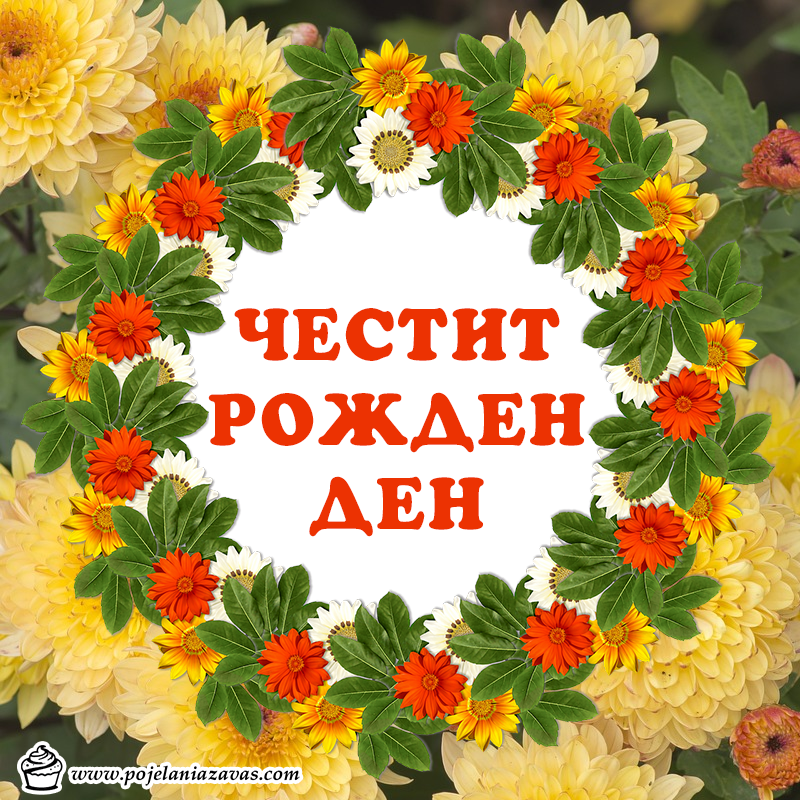 7 Цветни Картички за Рожден Ден ЦВЕТЯ