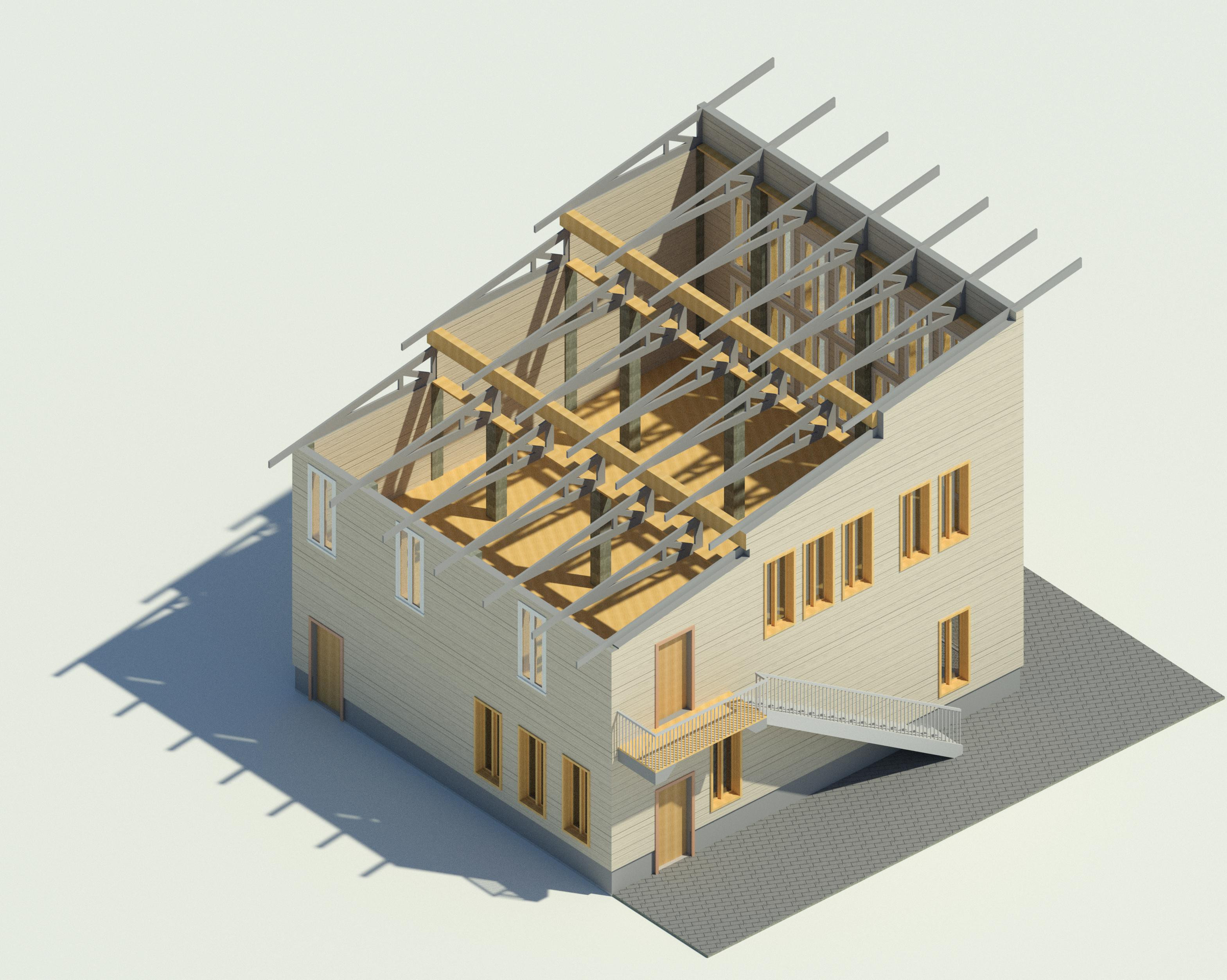 CADDLANCE | Residential Building Parking Garage Drawings and Permit Set