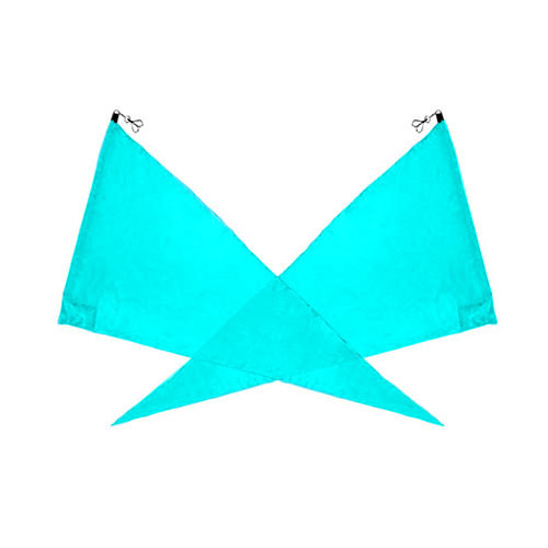 Camalabar Malabares - Flag Triangular Azul Turquesa
