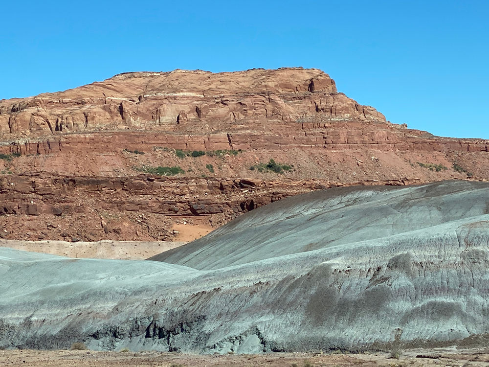 Scenery on the Navajo Nation in Arizona along route 89
