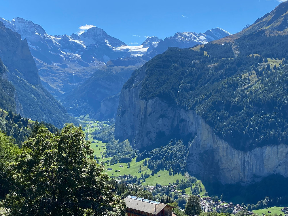 Wengen's mountain views and new fondues