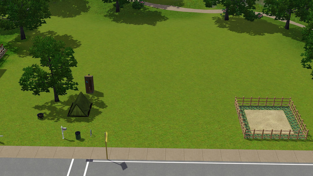 The Sims 3 Camping Challenge