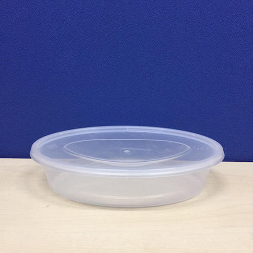 Leche Flan 400ml Container Transparent | GagMax Packaging