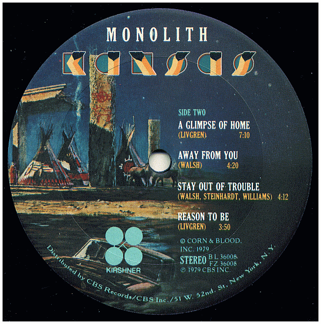 Pochette Monolith de Kansas en HD