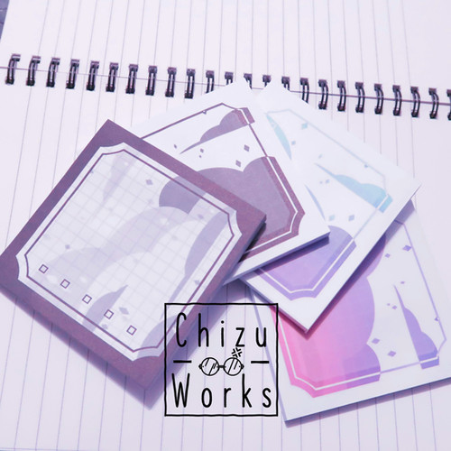 Cloudy Days Sticky Notes | ChizuWorks SHOP