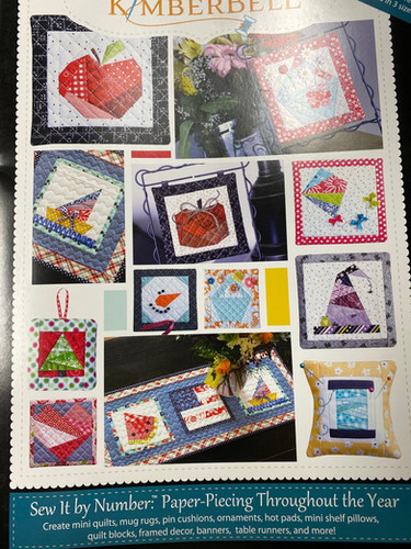 Kimberbell Sew It by Number: Paper Piecing Throughout the Year KD712 ...