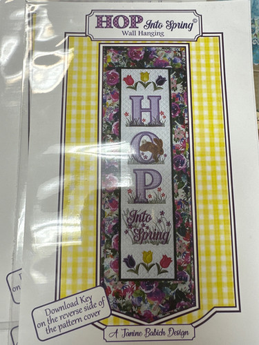 Hop Into Spring Wall Hanging | Be Sew Bizzy