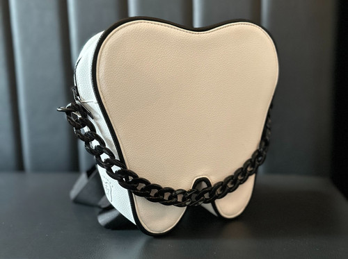 Mini Tooth Shaped Backpack White | All Things Toothy | Dental tooth ...
