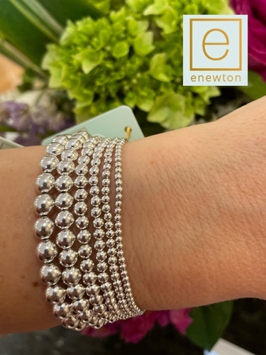 enewton Sterling Silver Classic Bead Bracelets | enewton | Material ...