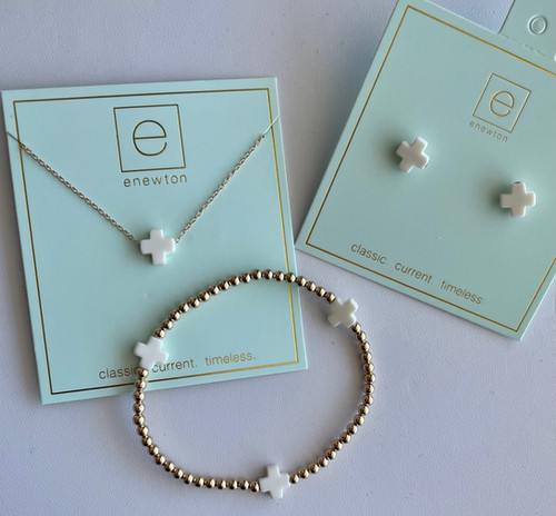 enewton Signature Cross Off-white Set | enewton | Material Girls Boutique