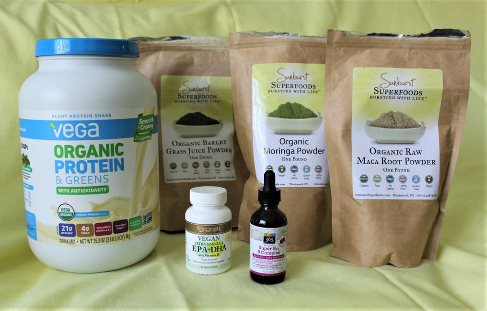 Supplements and Superfoods I Take on a Plant-based Diet