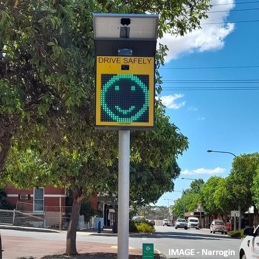 Solar Speed Signs | shire-of-dumbleyung