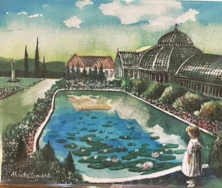 Phipps Old Fashioned Image with Girl - Pittsbufgh Greeting Card by Al ...