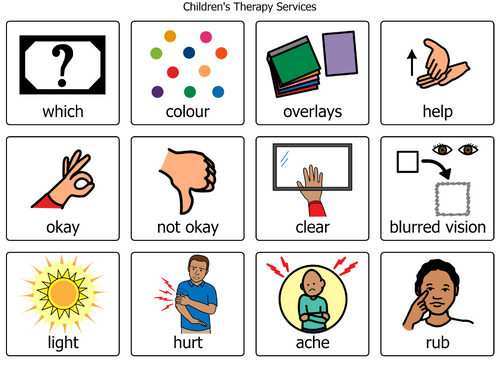 Irlen, Visual Perception, Screening Symbols | Children's Therapy
