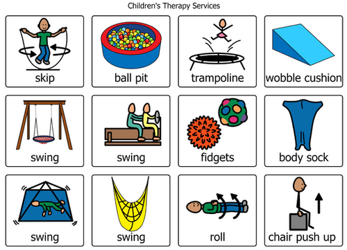 Huge Sensory, Regulating Symbols | Children's Therapy