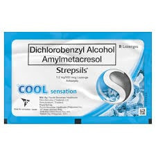 Strepsils cool 1.2mg/ 600mcg (Dichlorobenzyl Alcohol / Amylmetacresol ...
