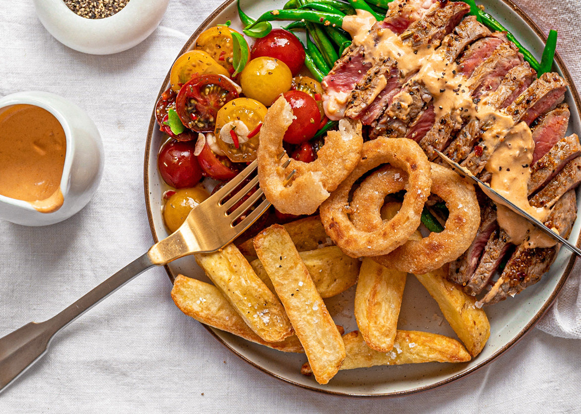 Full-on Steak Feast | #Carla's Foods