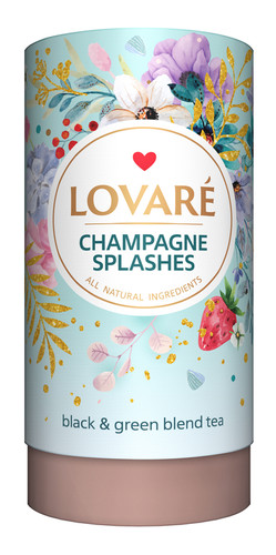 Champagne Splashes Tea – Sencha Green & Goji Berry Blend