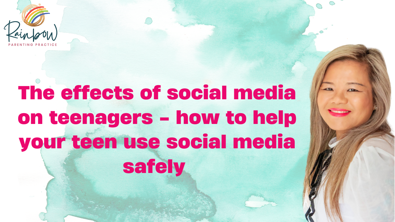 The effects of social media on teenagers - how to help your teen use ...