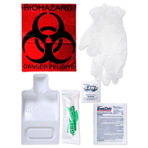 Biohazard Clean Up Kit With Green Z | Vitaltek