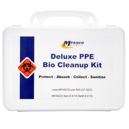 Deluxe PPE & Clean Up Kit Plastic | Vitaltek