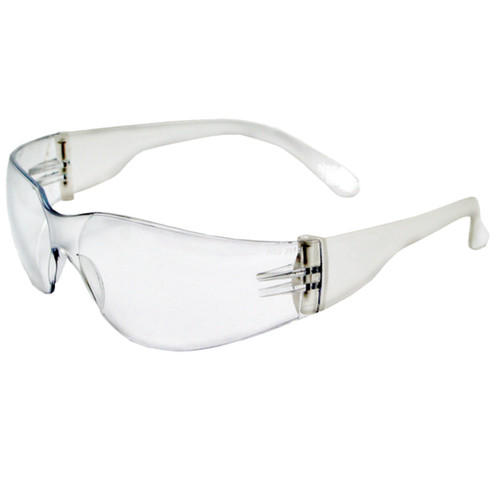 Wraparound Clear Lens Lightweight Safety Glasses | Vitaltek
