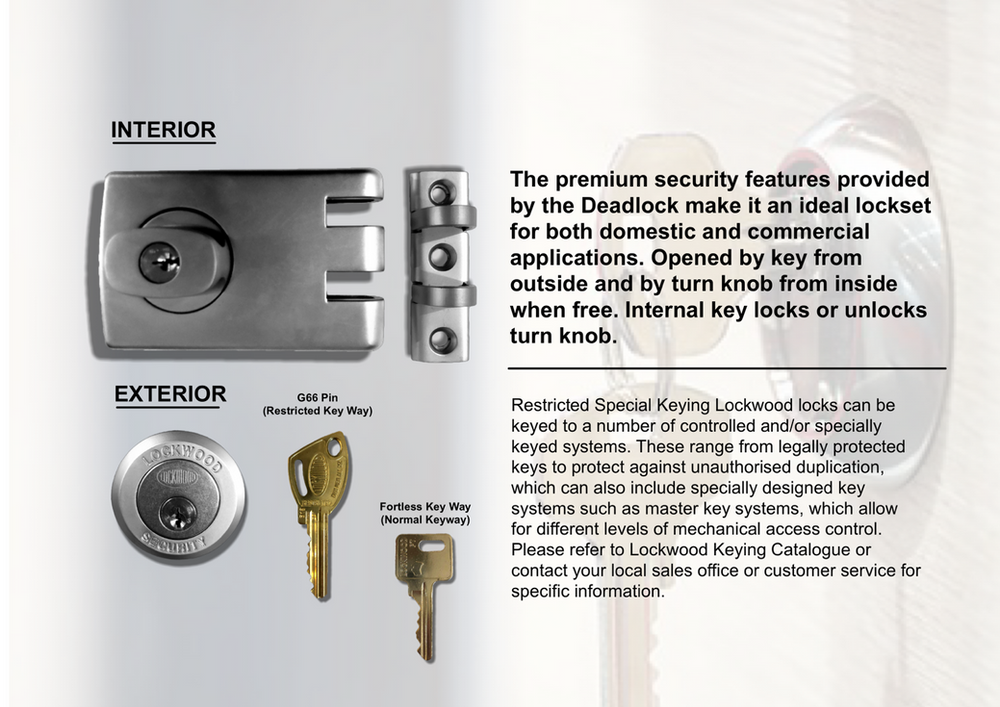Tiger Lock/ Gimmy Proof Lock/ Lockwood Australia