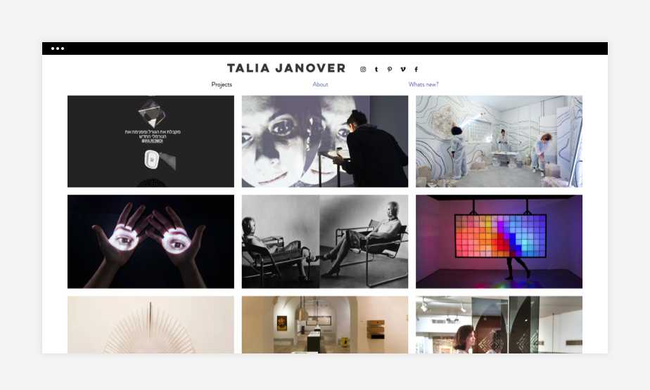 Portfolio artistico: 20 esempi per trovare l'ispirazione