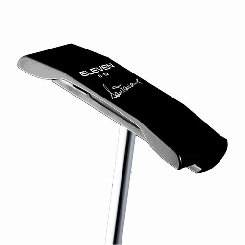 Sam Torrance x Eleven Broom Handle Putter - Black | Eleven Golf