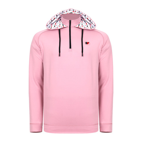 Tour Hoodie Pastel Pink | Golf Punk Store
