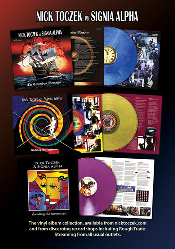 Signia Alpha & Nick Toczek Three Colour Vinyl LP Bundle | bradfordnoise