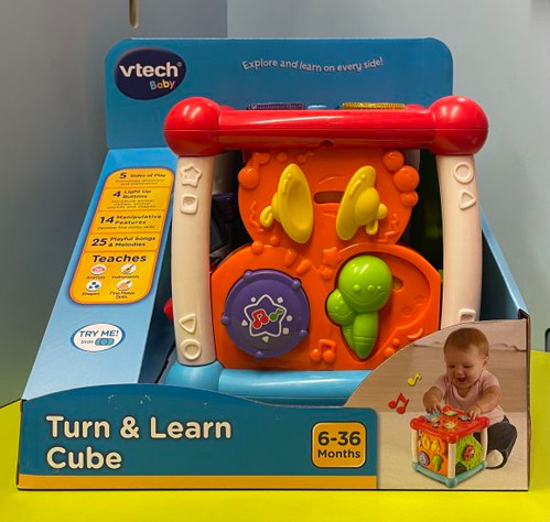 Vtech / Turn & Learn Cube | Happy Returns