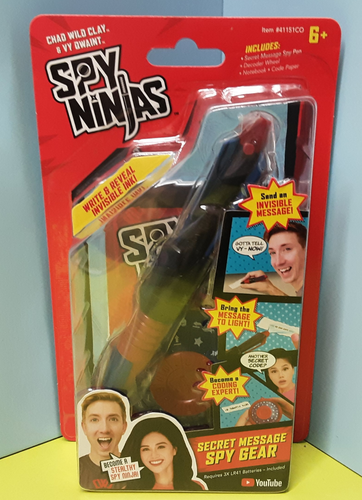 Spy Ninjas/ Secret Message Spy Gear | Happy Returns