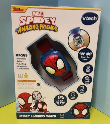 Vtech/ Marvel Spidey and his Amazing Friends- Spidey Learning Watch ...