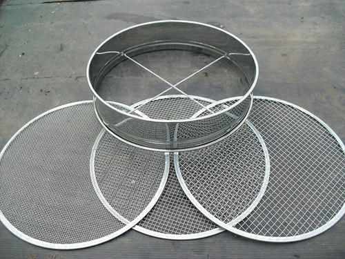 Stainless steel sieve set 370mm | Bonsai Southwest