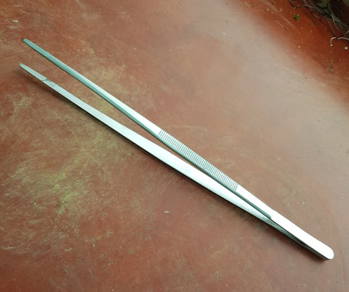 205mm Long Tweezers Stainless Steel | Bonsai Southwest