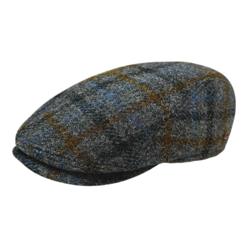 Jackson-3 Grey Tartan | One Fresh Hat