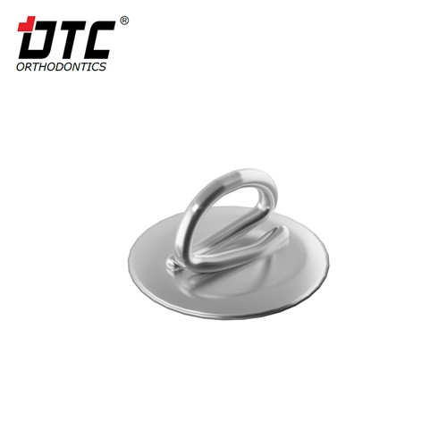 Stand up Bondable lingual eyelet Round Base | DigitalDentalMaster