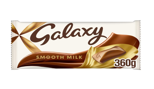 Galaxy Smooth Milk Chocolate Large Gifting Bar 360g | Bulk Bites